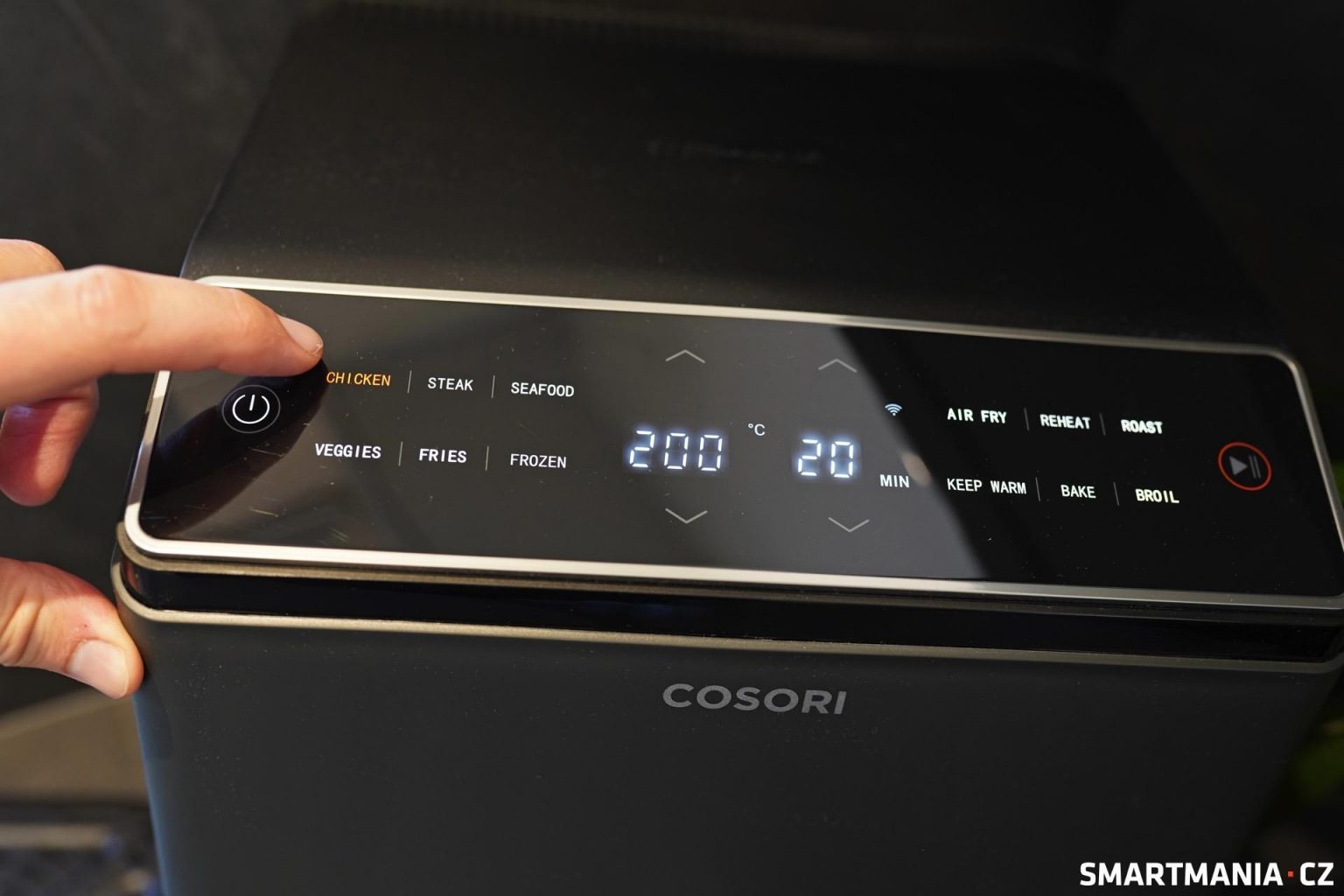 Recenze Cosori Dual Blaze Smart: chytrá horkovzdušná fritéza, se kterou ...