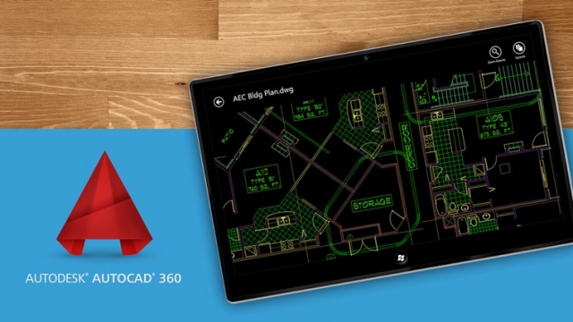 Prohlížejte výkresy na tabletu: Autodesk vydal AutoCAD 360 pro Windows ...